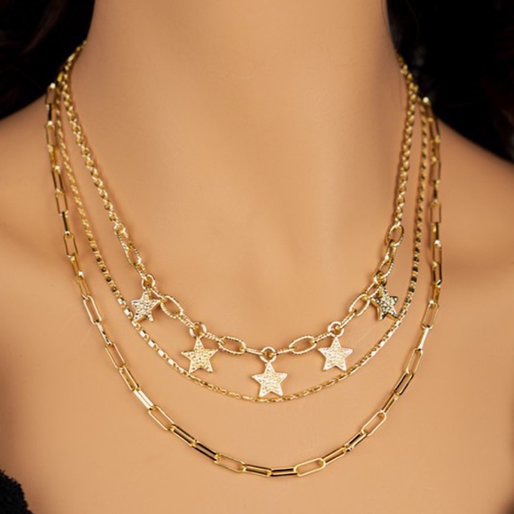 Jewelry | 3 For 2 New Boutique 3 Tier Necklace | Poshmark
